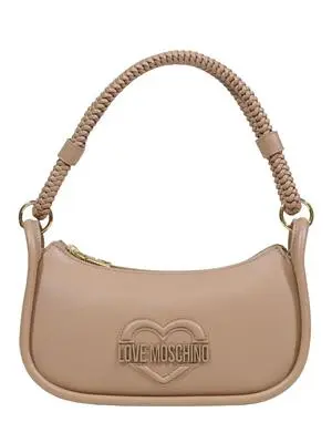 Moschino Braided Handle Mini Bag - Beige