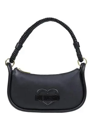 Moschino Braided Handle Mini Bag - Black