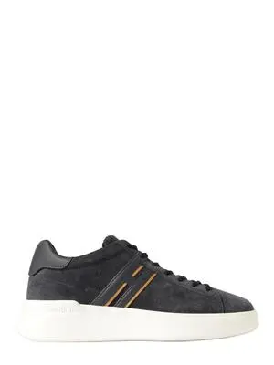 Hogan Suede Lace-up Sneakers - Black