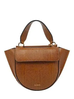 WANDLER Wandler Top Handle Handbag Brown