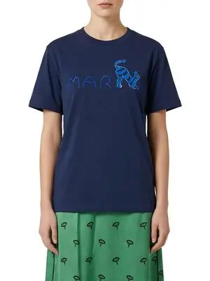 Marni Marni T-Shirt Blue