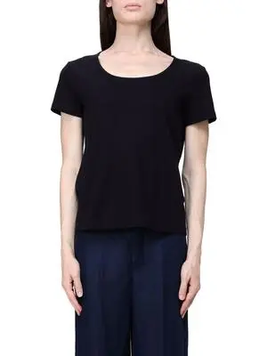 Max Mara Cotton T-shirt - Black