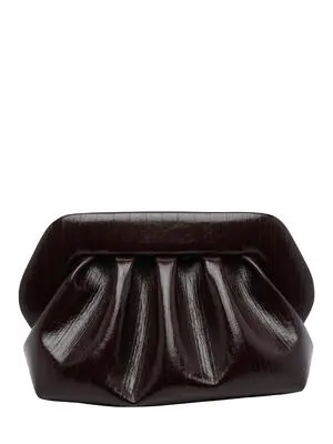 THEMOIRE Themoirè Clutch Bag Brown