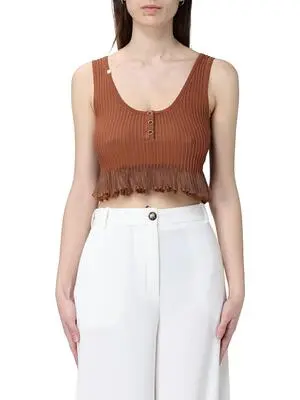 Elisabetta Franchi Top - Brown