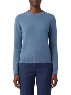 Max Mara Crew Neck Pullover - Blue