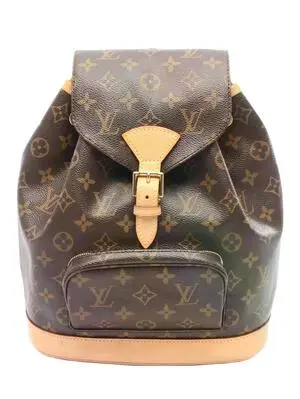 LOUIS VUITTON 2006 Mm Montsouris Monogram Backpack - Brown