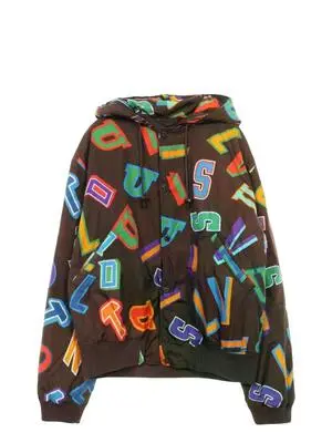 LOUIS VUITTON X Nba Hooded Jacket - Brown