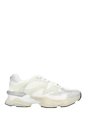 Steve Madden Speeder Woven Trainers - White
