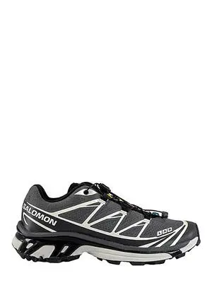 SALOMON Xt-6 Woven Trainers - Black Asphalt Castlerock