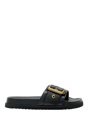 ALLSAINTS Ellie Leather Sandals - Black