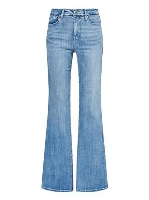 Good American Good Legs Flared Denim Jeans - Indigo1154
