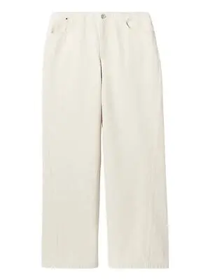 Claudie Pierlot Wide-leg Denim Jeans - Off White Denim