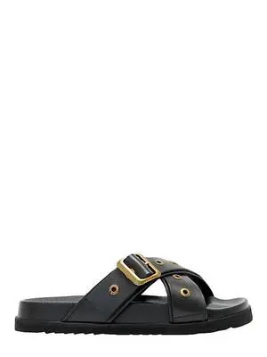 ALLSAINTS Suki Leather Sandals - Black