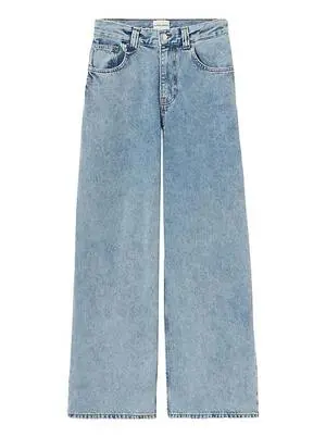 Claudie Pierlot Wide-leg Denim Jeans - Blue Denim