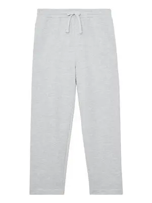 REISS Tanner Drawstring-waist Cotton-blend Jogging Bottoms Xxl - Grey Melange