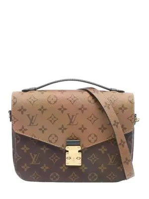 LOUIS VUITTON 2021 Mm Metis Monogram Tote - Brown