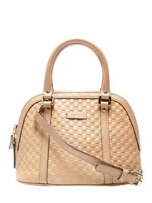 Gucci 2000s Sima Leather Shoulder Bag - Neutrals
