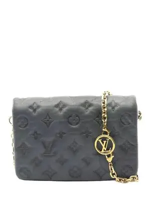 LOUIS VUITTON 2021 Coussin Monogram Shoulder Bag - Black