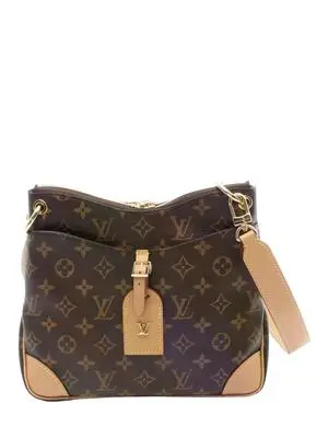 LOUIS VUITTON 10s Pm Odeon Monogram Shoulder Bag - Brown