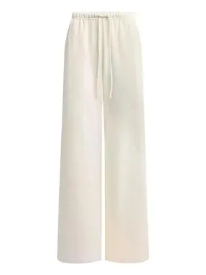 12 STOREEZ Textured Trousers - White