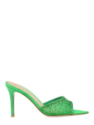 GIANVITO ROSSI 85mm Rania Crystal-embellished Sandals - Green