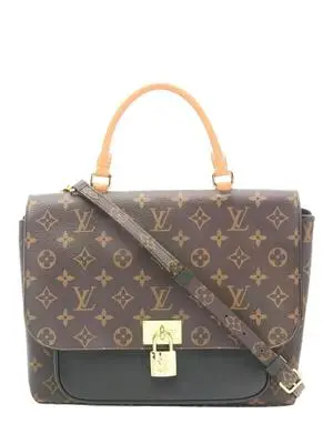 LOUIS VUITTON 2018 Marignan Patterned Satchel - Brown