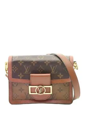 LOUIS VUITTON Mini Dauphine Shoulder Bag - Brown