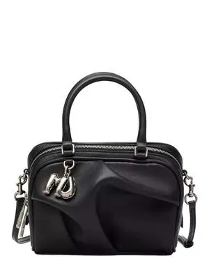 Marc Jacobs Micro Bauletto Wave Tote Bag - Black