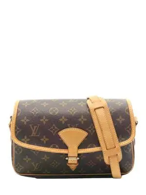 LOUIS VUITTON 2009 Sologne Monogram Crossbody Bag - Brown