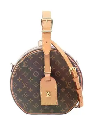 LOUIS VUITTON Mini Boîte Chapeau Monogram Tote - Brown