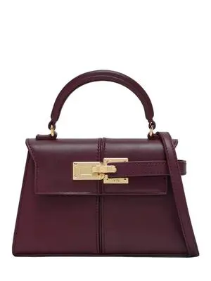 Jw Pei Elise Top-handle Flap Satchel - Purple