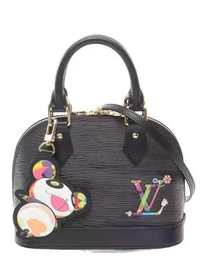 LOUIS VUITTON X Takashi Murakami Bb Alma Tote Bag - Black