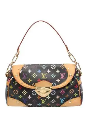 LOUIS VUITTON 2008 X Takashi Murakami Mm Beverly Shoulder Bag - Black