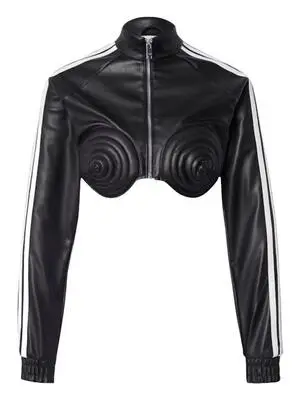 Adidas X Jeremy Scott Leather Jacket - Black