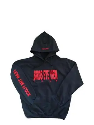 TRAVIS SCOTT Bird's Eye View Fear The Flock Hoodie - Black