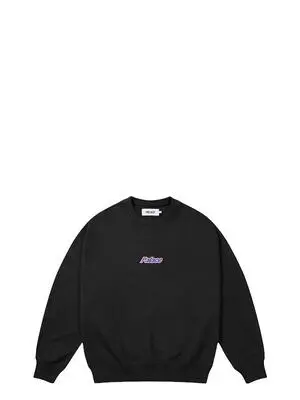 PALACE Current Crewneck Sweatshirt - Black