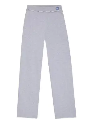 Hugo Logo-waistband Tracksuit Bottoms - Light Grey