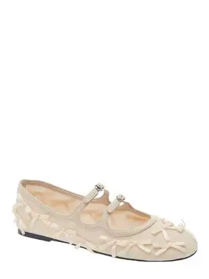 Marc Jacobs The Kiki Ballerina Flat - Beige
