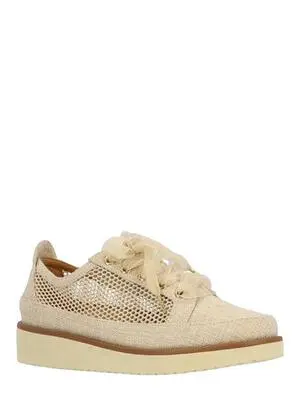 L'AMOUR DES PIEDS Zafira Wedge Sneaker - Natural
