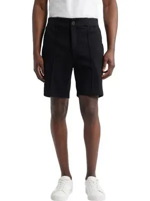 Bugatchi Soft Touch Pintuck Shorts Black