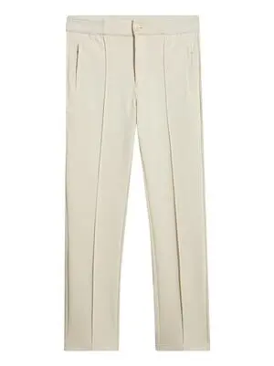 Bugatchi Soft Touch Pintuck Pants - Almond