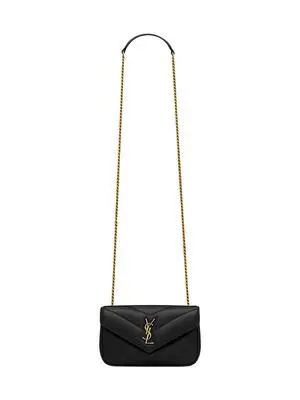 Saint Laurent Loulou Mini Bag - Black