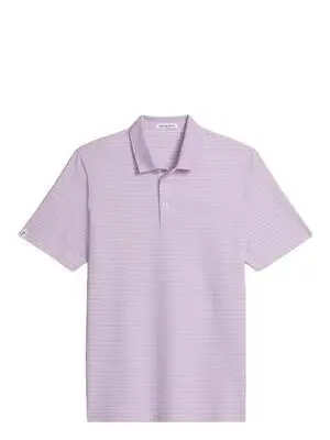 ASHWORTH GOLF 2bar Stripe Polo - Lavender Fog Stripe