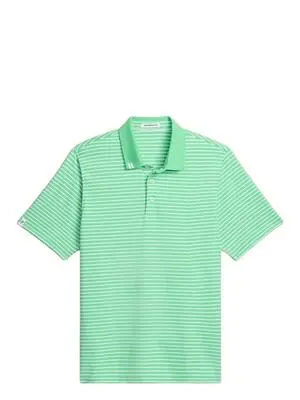 ASHWORTH GOLF 2bar Stripe Polo - Wasabi/white
