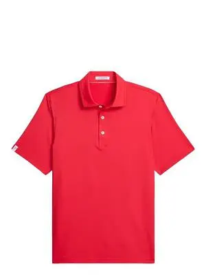 ASHWORTH GOLF Encinitas Polo Core Red