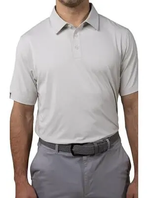 ASHWORTH GOLF Encinitas Polo Stone Grey