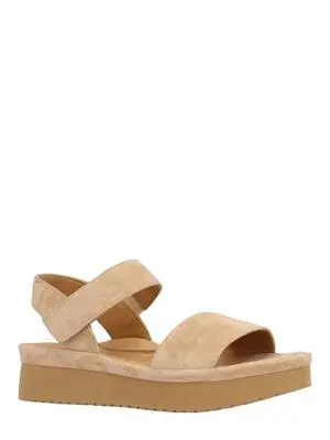 L'AMOUR DES PIEDS Abrilla Ankle Strap Sandal - Beige