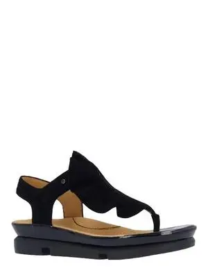 L'AMOUR DES PIEDS Vendala Ankle Strap Sandal - Black
