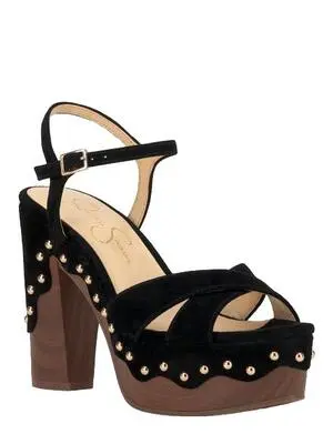 Jessica Simpson Samintia Platform Sandal - Black
