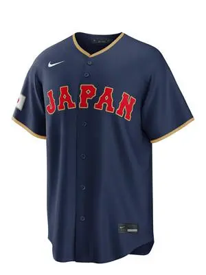 Nike Munetaka Murakami Japan National Baseball Team 2026 World Baseball Classic Stadium Jersey - Blue